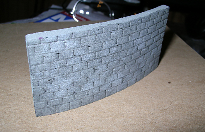 DIY Foam Retaining Walls | TrainBoard.com - The Internet's Original
